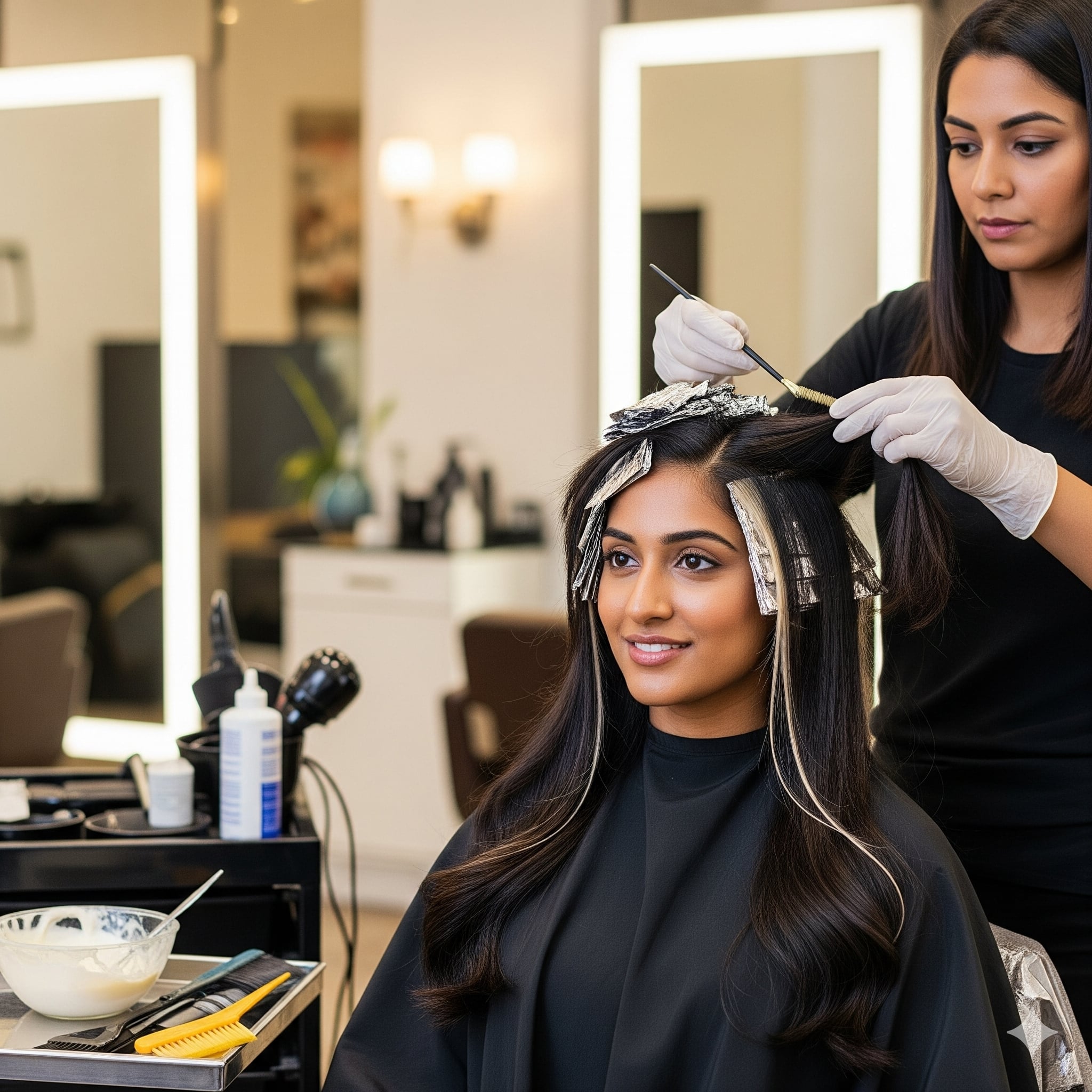 Different Types of Hair Highlights & Color for Indian Skin